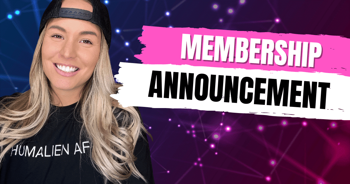 Membership Announcement! - Elizabeth April