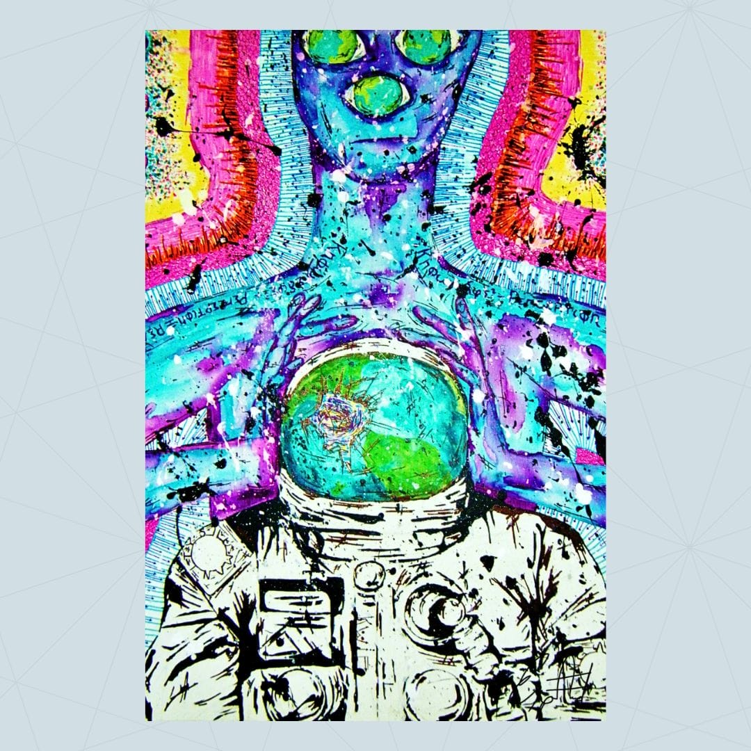 Humanity’s Awakening Signed EA Poster - Elizabeth April